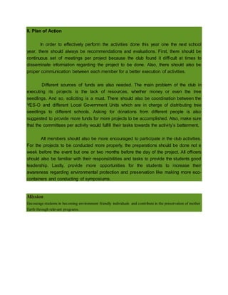 Action plan yes o | DOCX