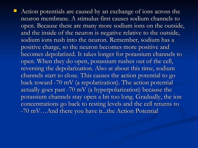 Action potential | PPT