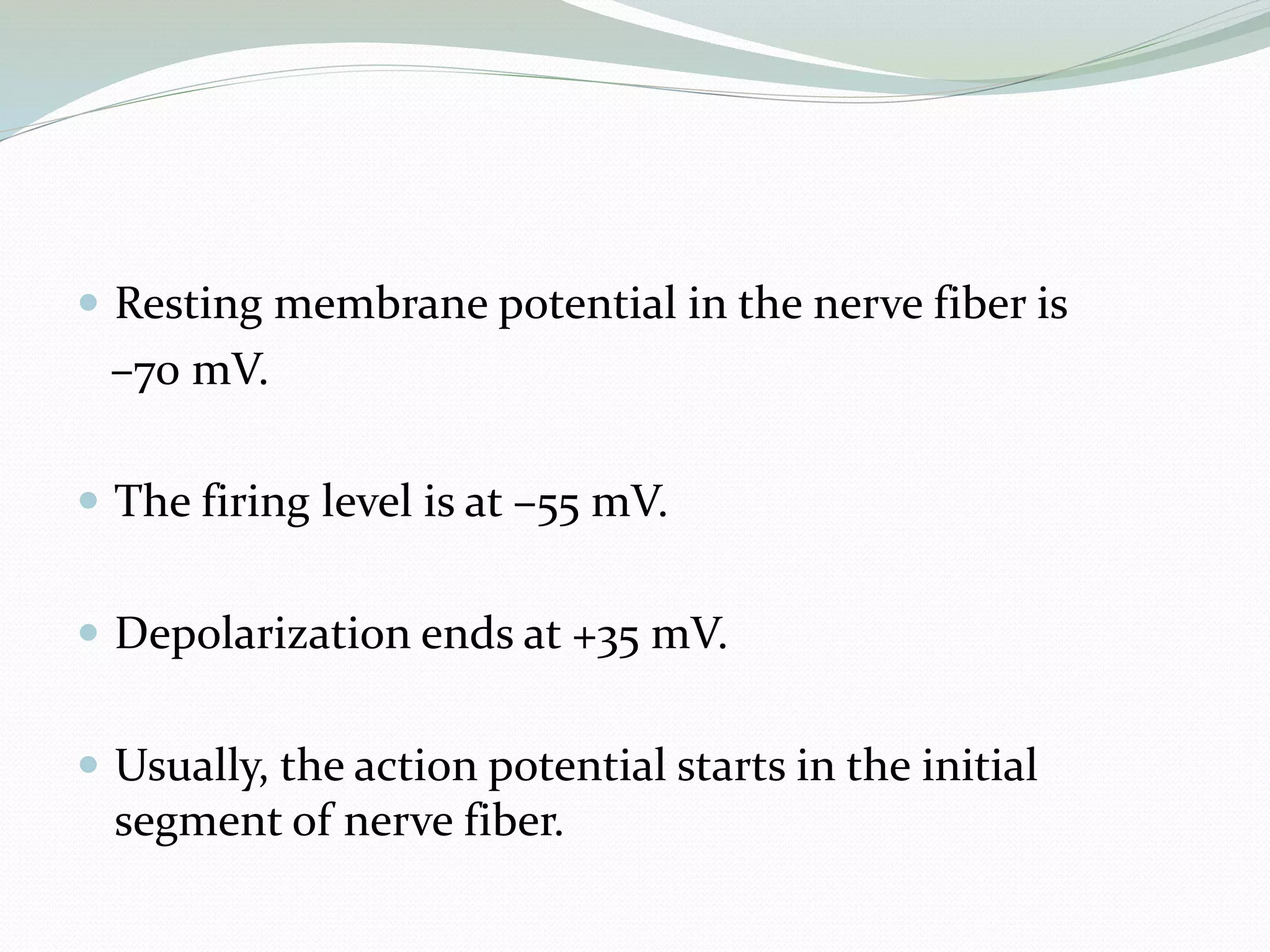 Action potential and Resting membrane potential, Excitability, Action ...