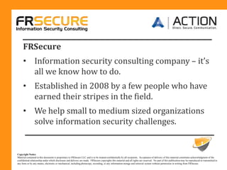 An Introduction to Information Security | PPTX