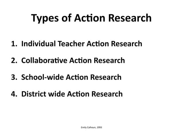 Introduction to Action Research for Primary School Teachers | PPTX