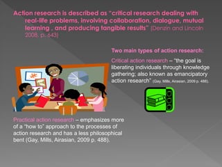 Action research | PPTX
