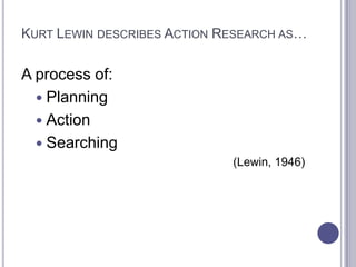 Action research | PPTX