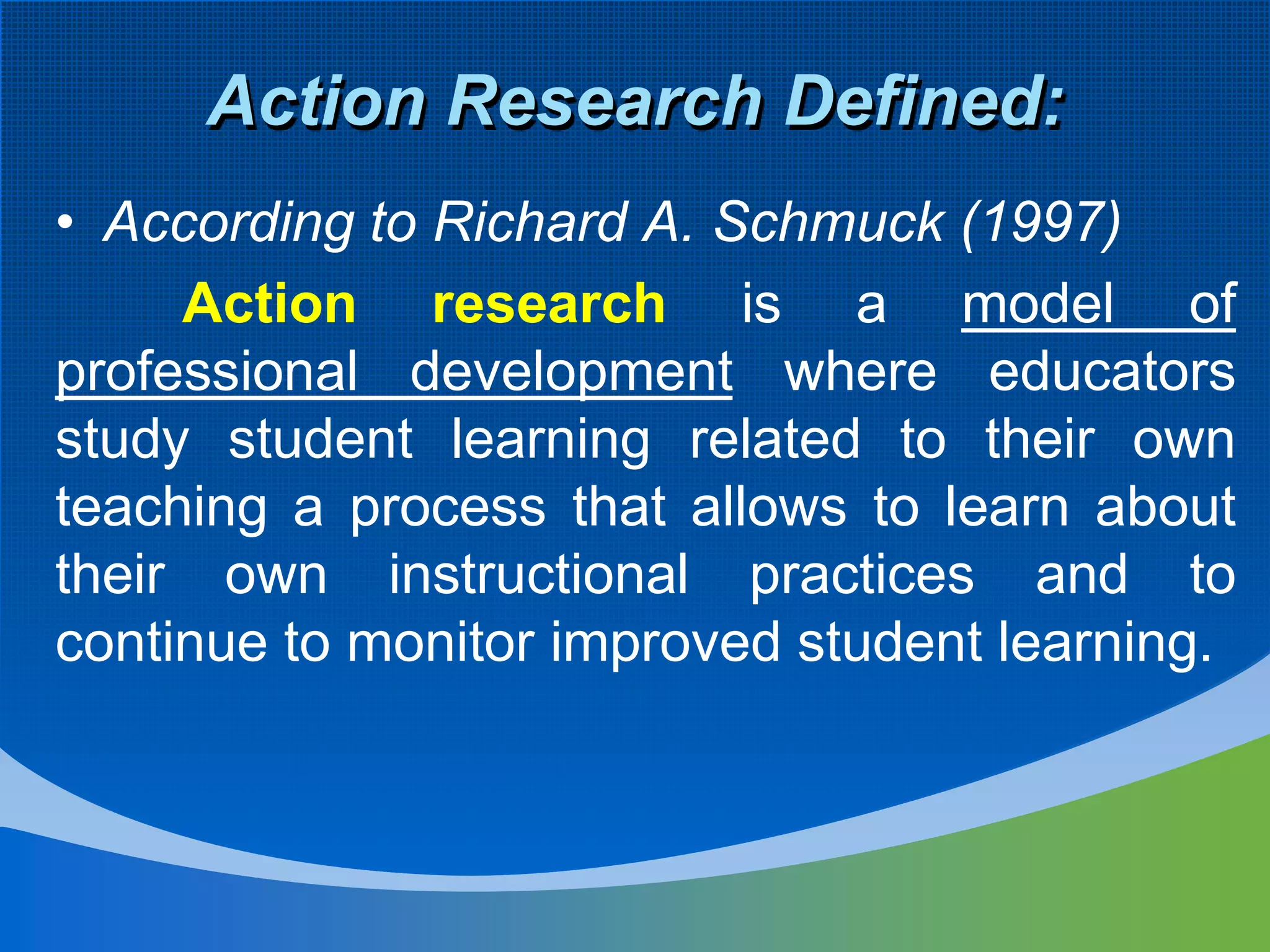 Guide in Conducting an Action Research | PPTX