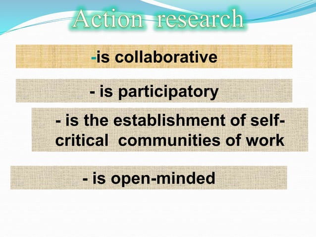Action Research in the Classroom | PPT