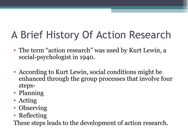 Action Research | PPT