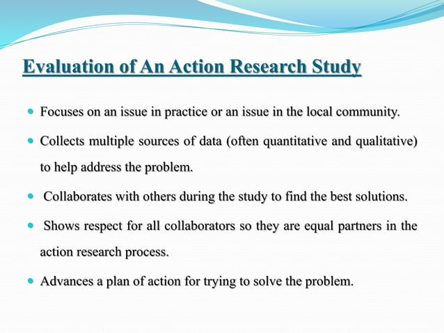 Action research | PPTX