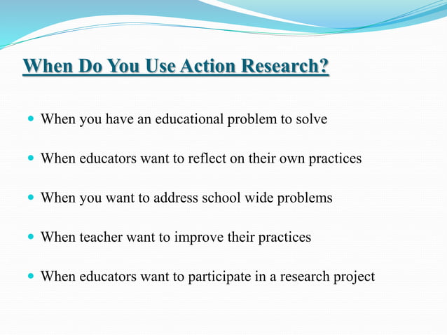 Action research | PPTX