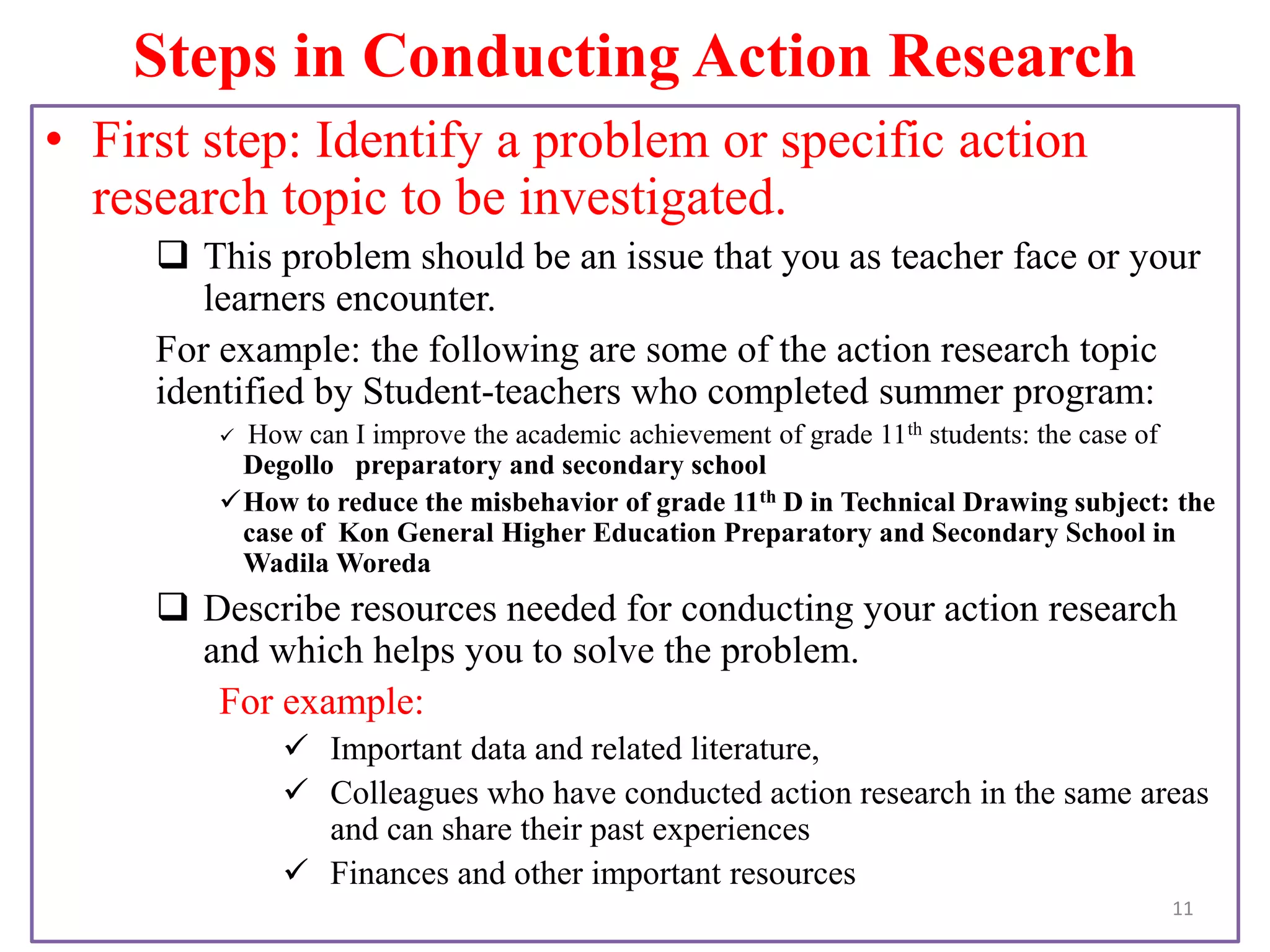 Action research | PPTX