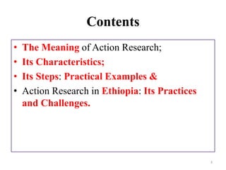 Action research | PPTX