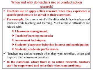 Action research | PPTX
