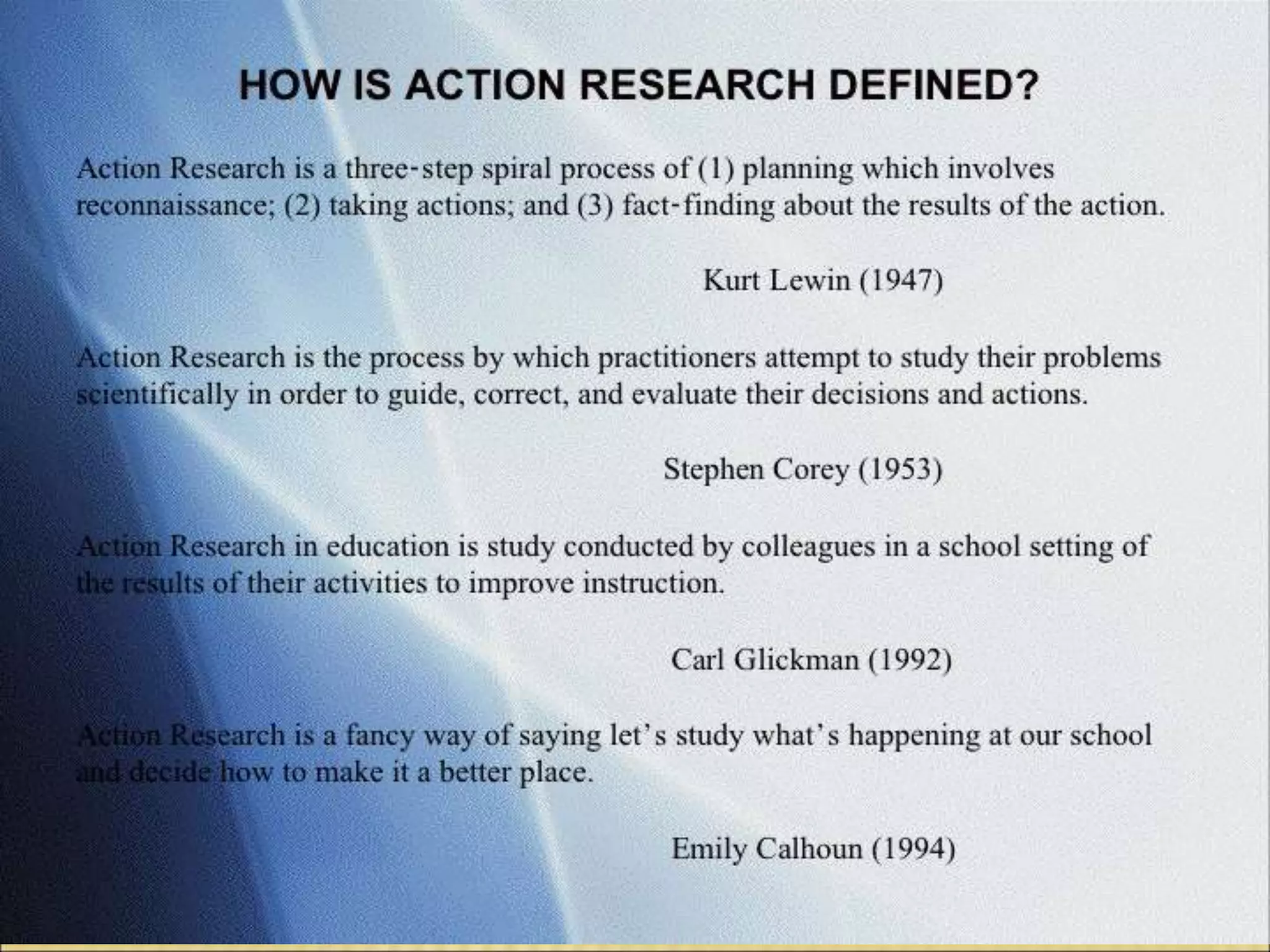 Action research | PPT