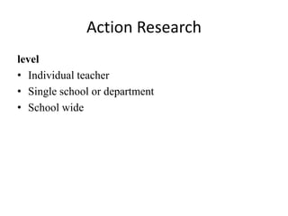 Action research | PPTX