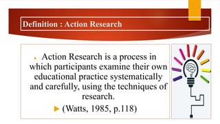 Action research | PPTX