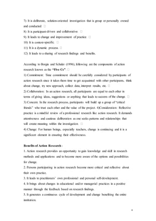 Action research | PDF