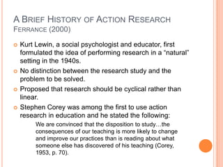 Action research final copy | PPTX