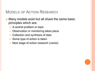 Action research final copy | PPTX