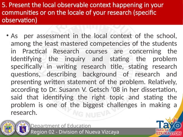 Action Research for 2023 INSET sample.pptx | Free Download