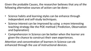 ActionResearch - Problem and Intervention.pptx