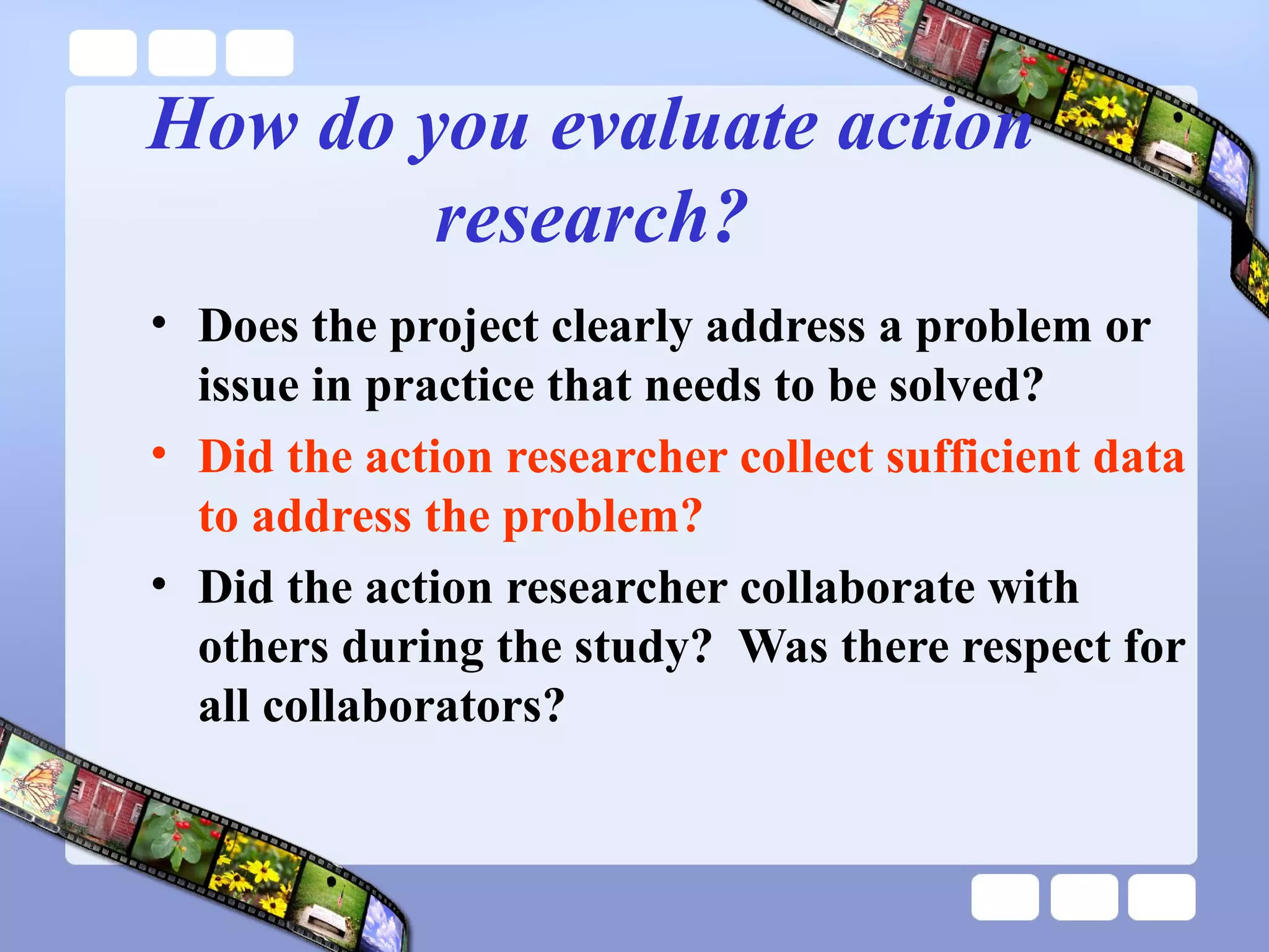 Action Research in Education- PPT | PPT