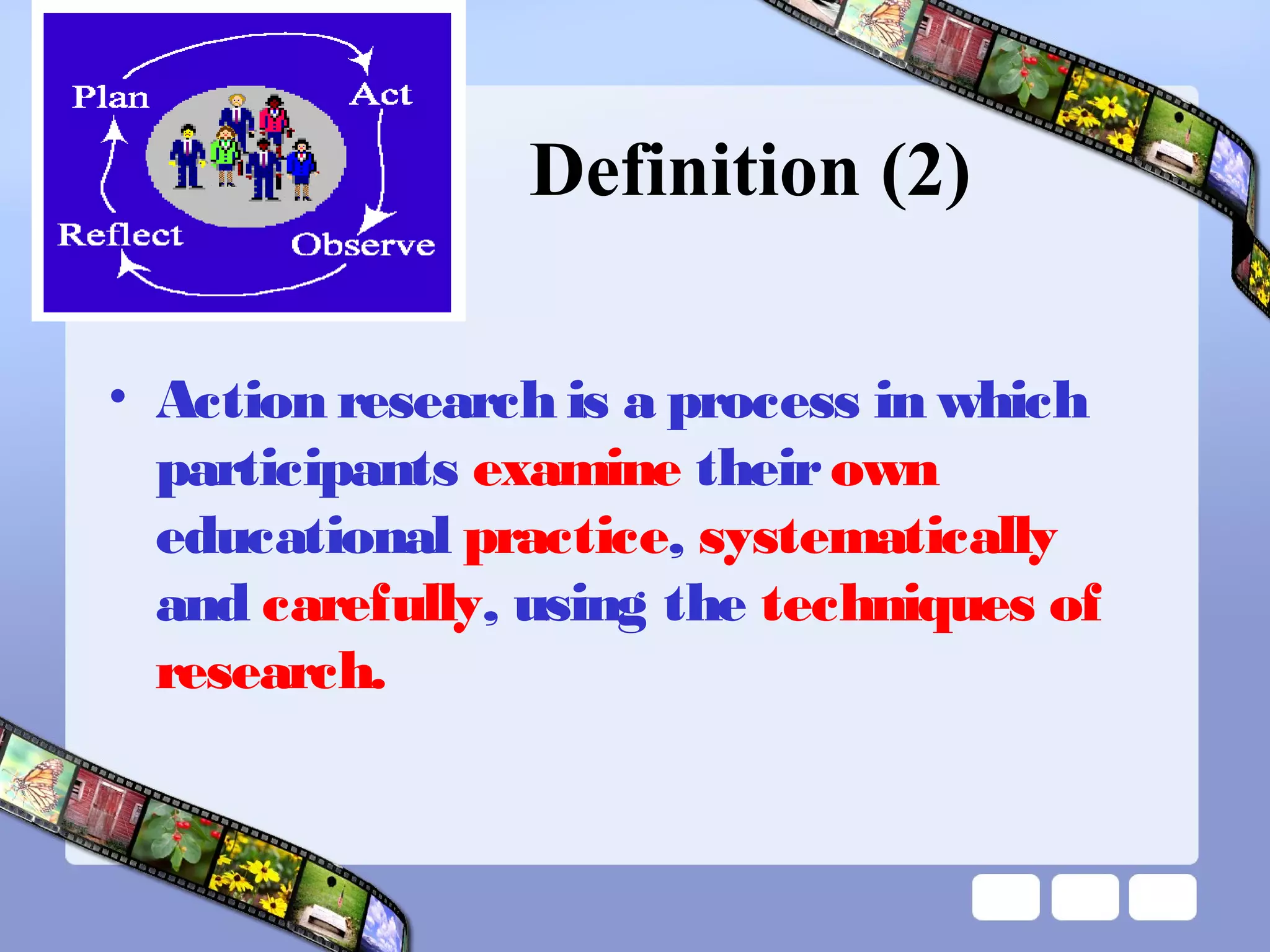 Action Research in Education- PPT | PPT