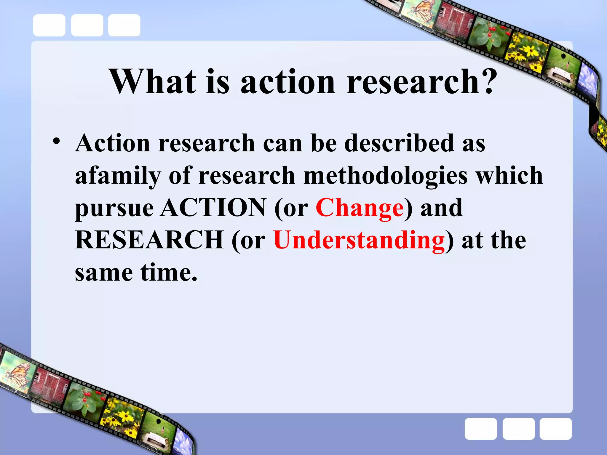 Action Research in Education- PPT | PPT