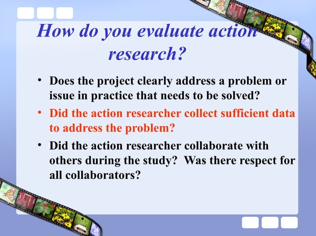 Action Research in Education- PPT | PPT