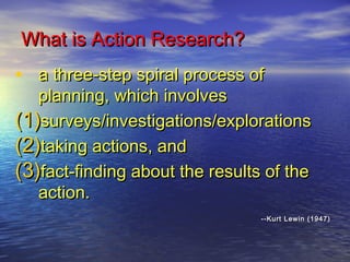 Action research 2013 (2) | PPT
