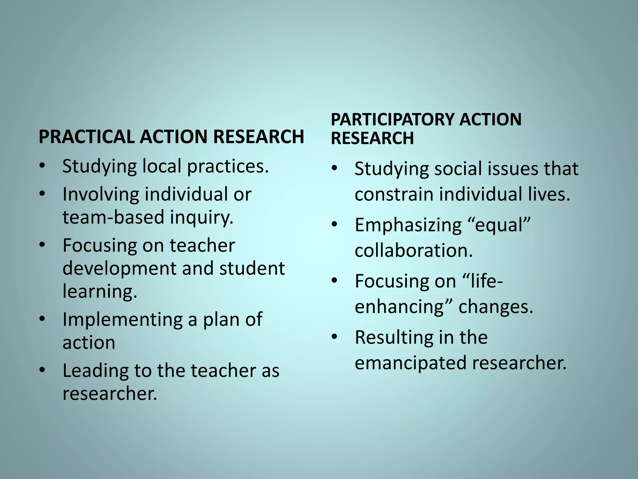 Action research design | PPTX