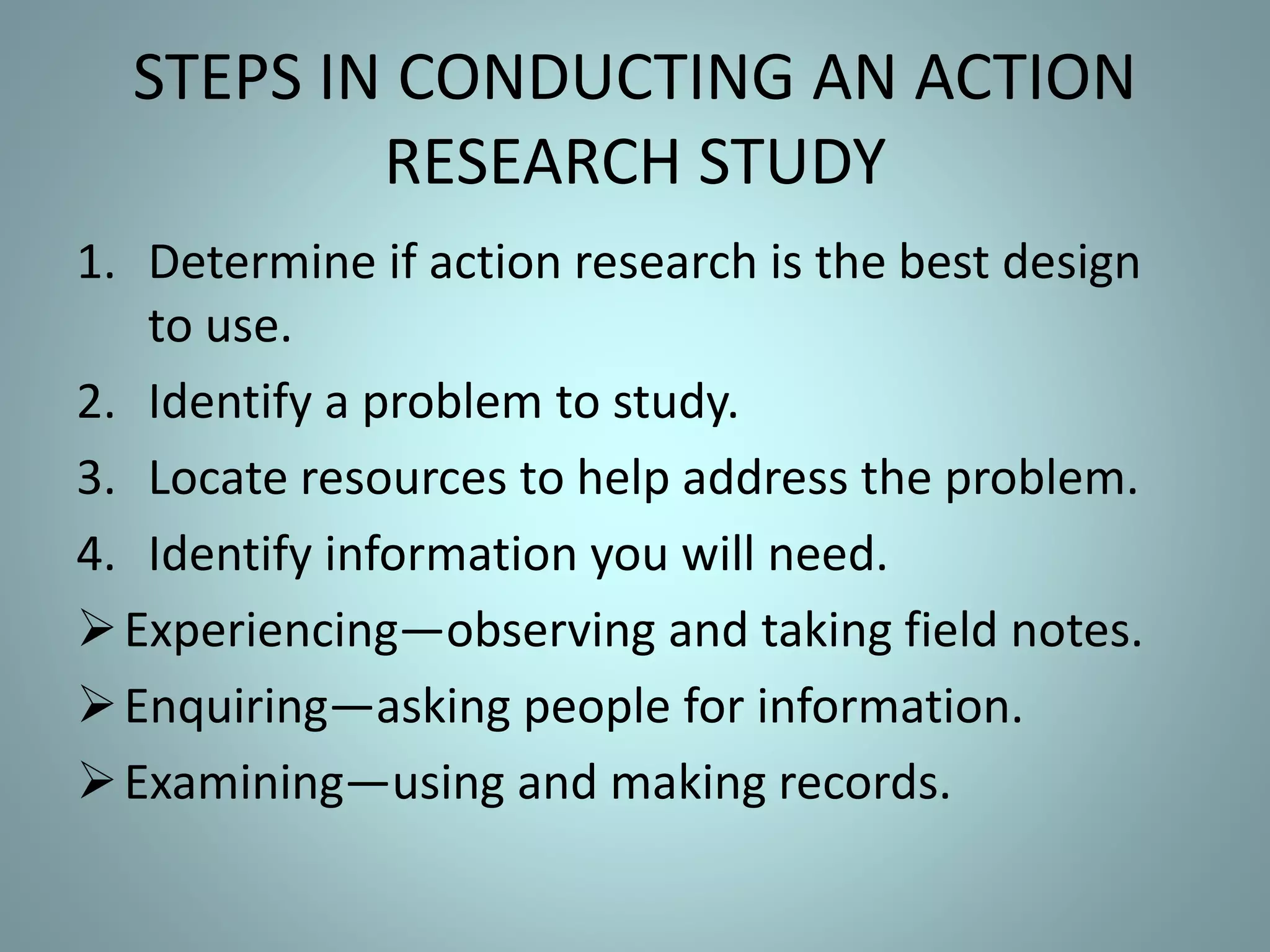 Action research design | PPTX