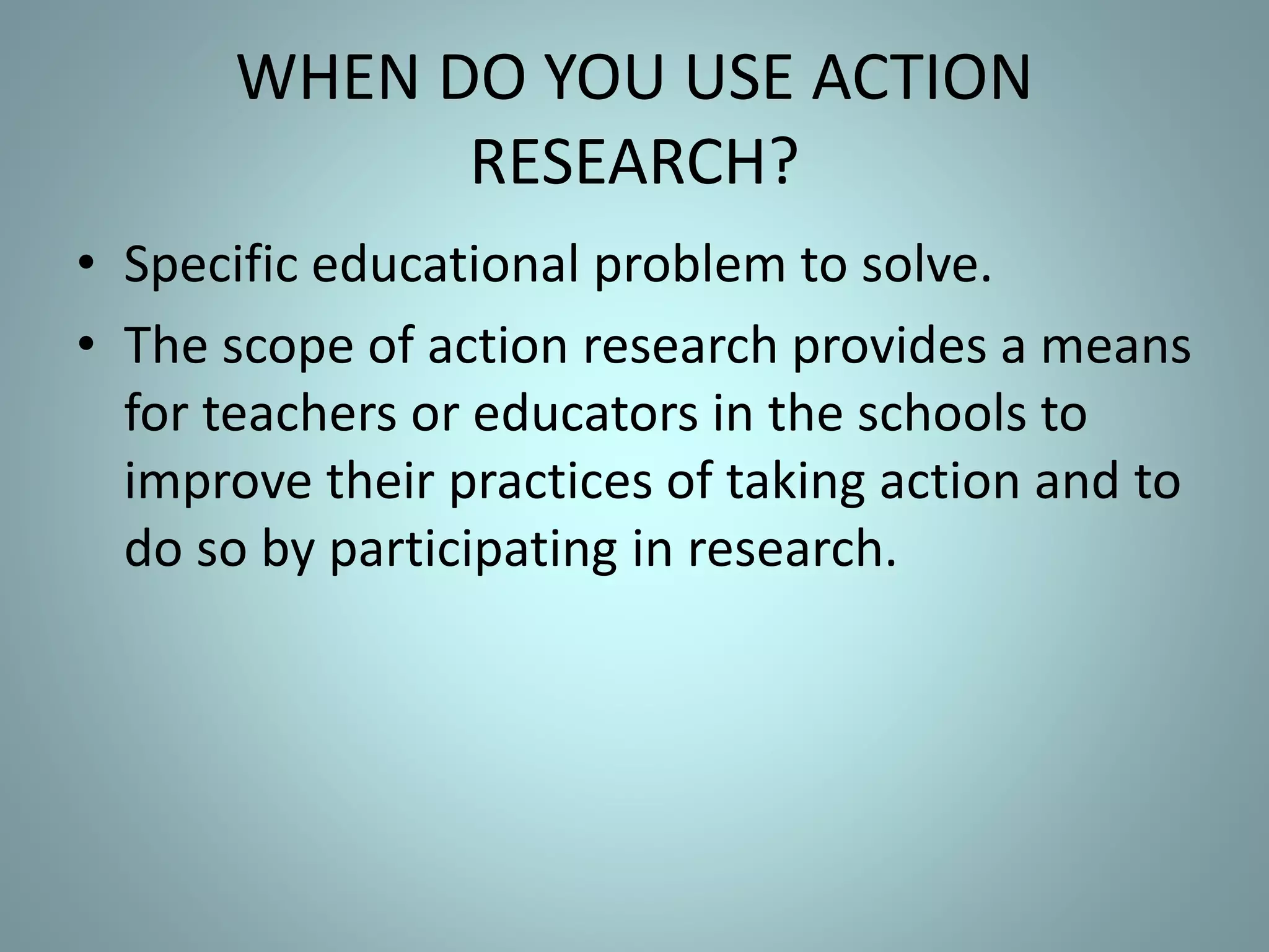 Action research design | PPTX