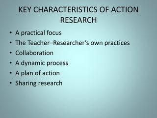 Action research design | PPTX