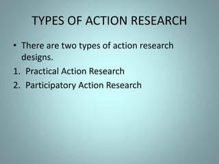 Action research design | PPTX