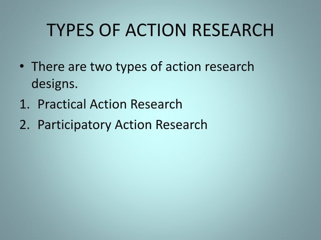 Action research design | PPTX | Professional School | Postgraduate ...