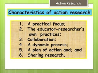 Action research: its' significance to educationThe importance of action ...