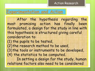 Action research: its' significance to educationThe importance of action ...