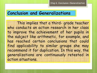 Action research: its' significance to educationThe importance of action ...