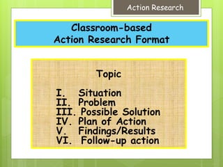 Action research: its' significance to educationThe importance of action ...