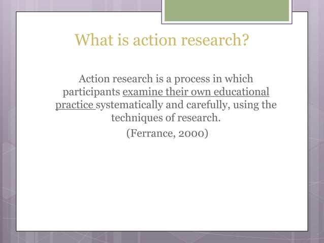 Action research in education | PPTX