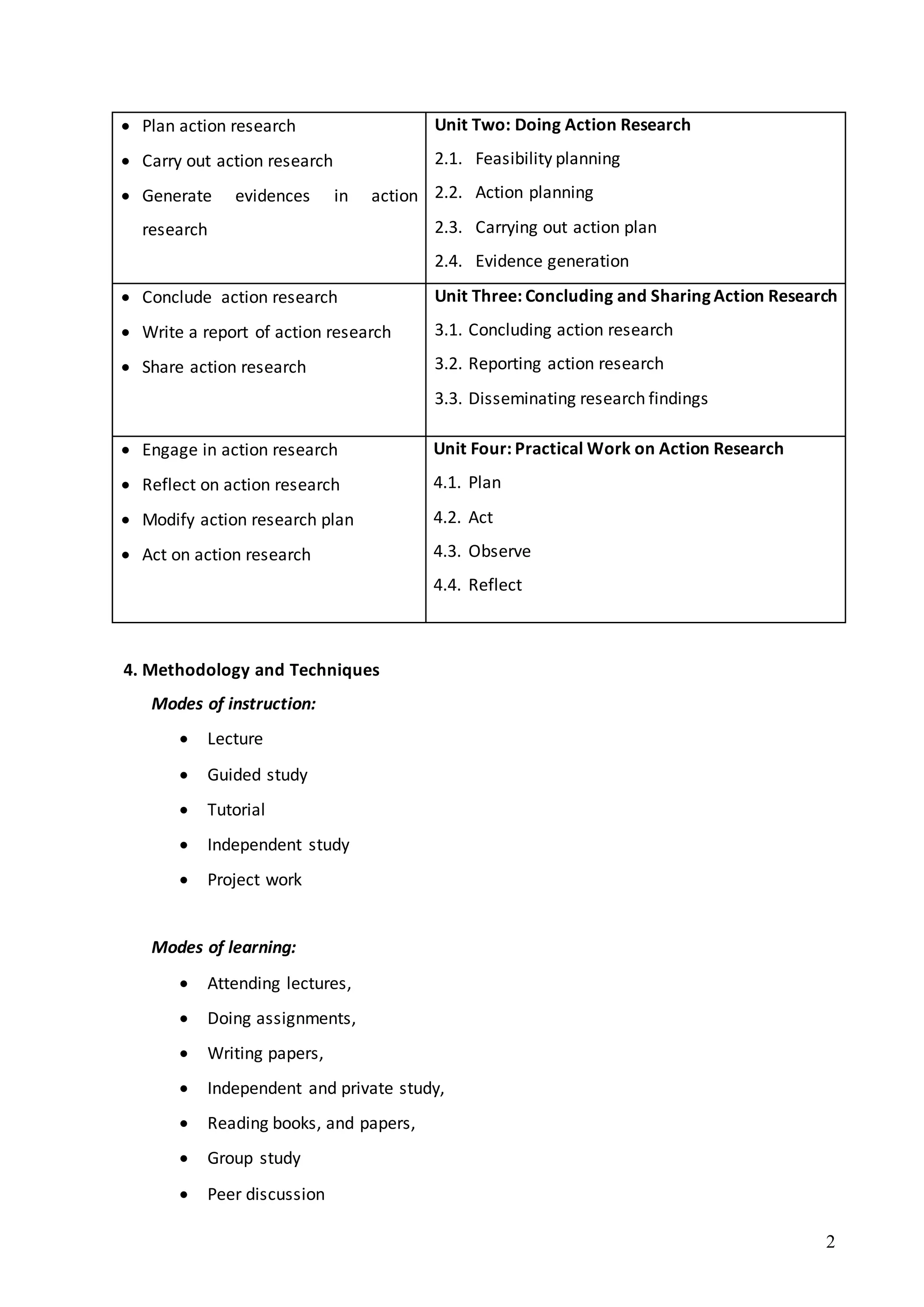 Action research in elt | DOCX