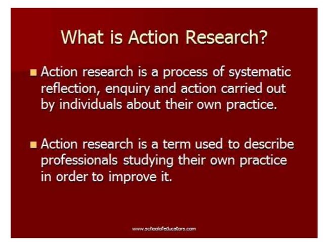 Action Research & Types of Research | PPT