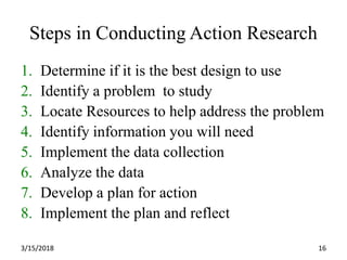 Action Research Design | PPTX