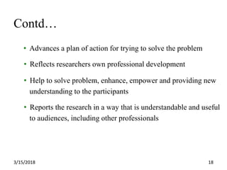 Action Research Design | PPTX
