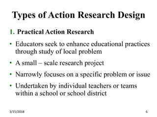 Action Research Design | PPTX