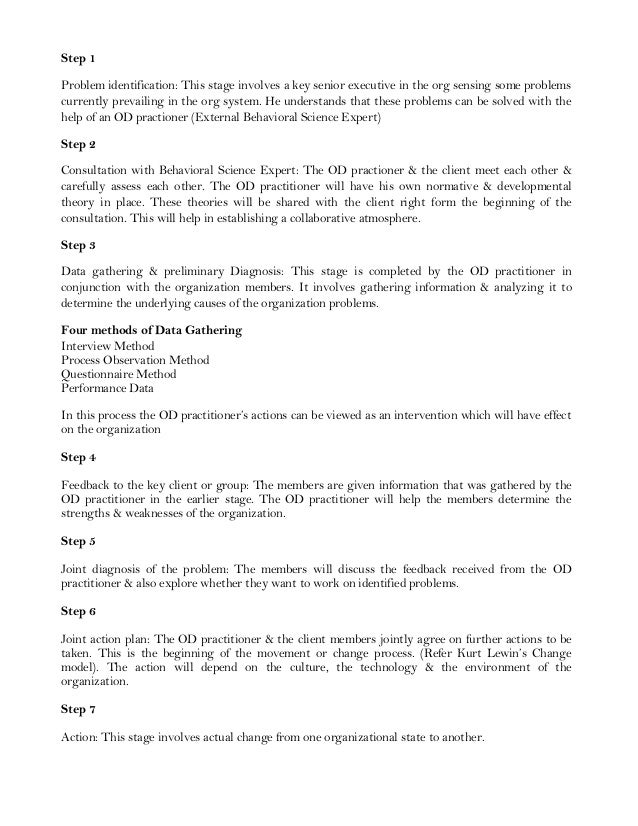 Action research model