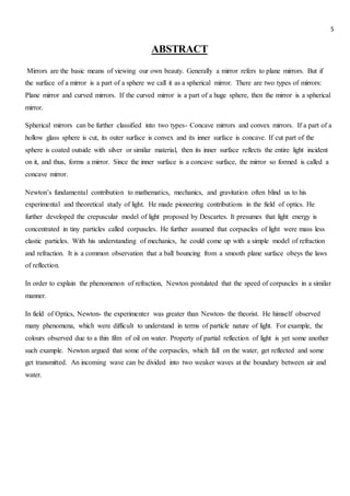 Action research on lenses | DOCX