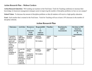Action research plan | PPT