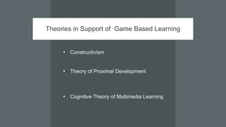 Action Research Plan- Game Based Learning | PPTX