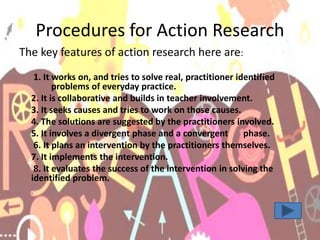 Action research ppt (educ 241) | PPTX | Professional School ...