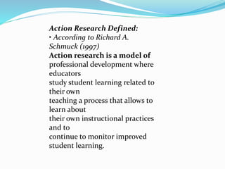 Action research | PPTX